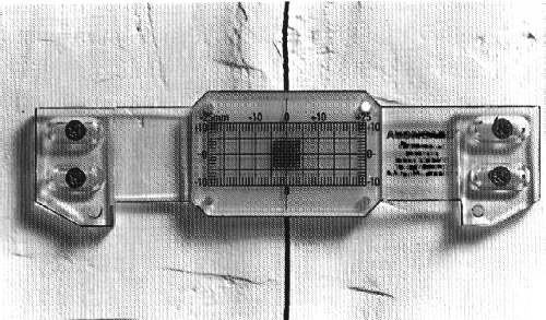 CRACK MONITORING; CRACK MEASURING; CRACK WIDTH GAUGE; TELL-TALES; TELL ...